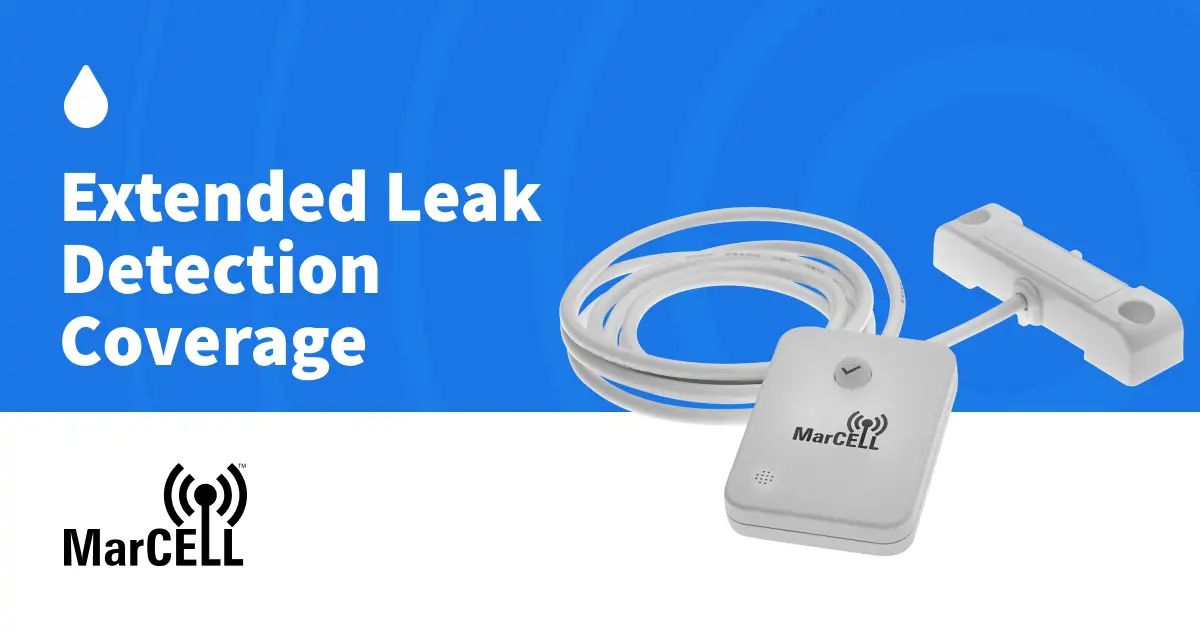 Water Sensor Tether | Extended Leak Detection Coverage